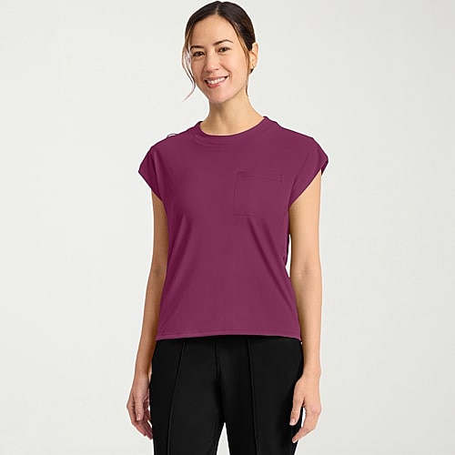 Click here for Cherokee Womens Crew Neck Short Sleeve Scrub Top... prices