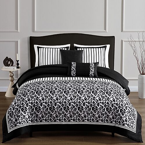 Click here for Bebejan Jaguar 5-pc. REVERSIBLE Comforter Set  One... prices