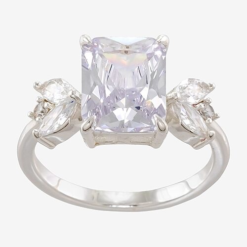 Click here for Sparkle Allure Side Stone Womens Cubic Zirconia Pu... prices
