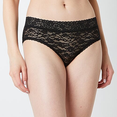 Click here for Ambrielle Everyday Lace Hipster Panty  Small  Blac... prices