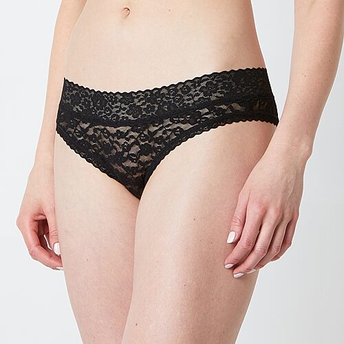 Click here for Ambrielle Everyday Lace Cheeky Panty  Small  Black prices