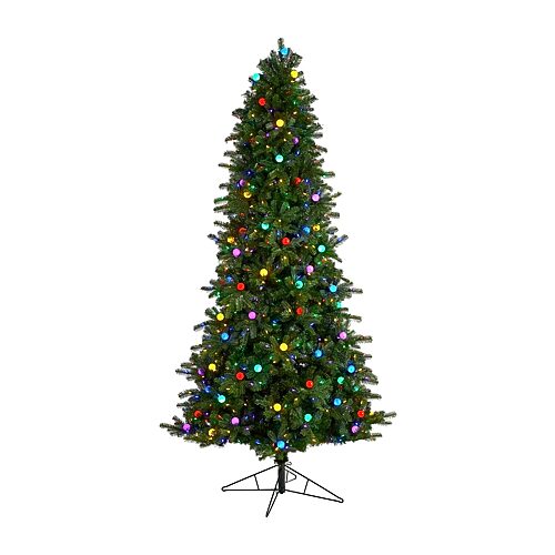 Click here for Nearly Natural 8 1/2 Foot Pre-Lit Fir Christmas Tr... prices