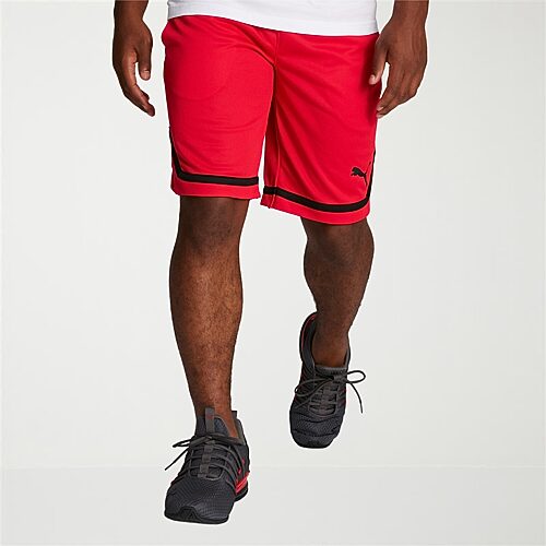 PUMA Mens 10 Basketball Short  Xx-large  Red