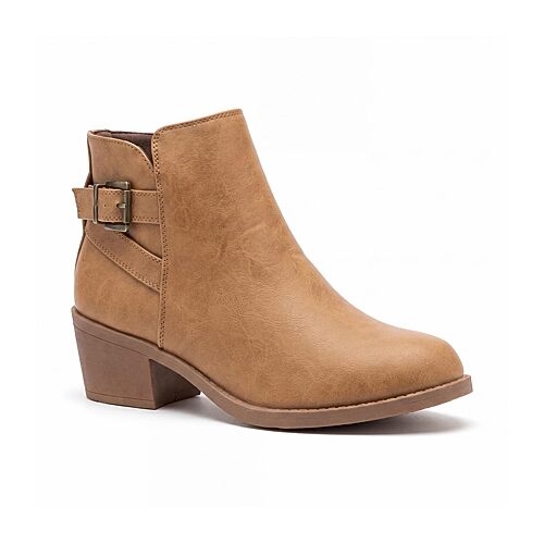 Click here for Pop Womens Raveline Block Heel Booties  6 1/2 Medi... prices