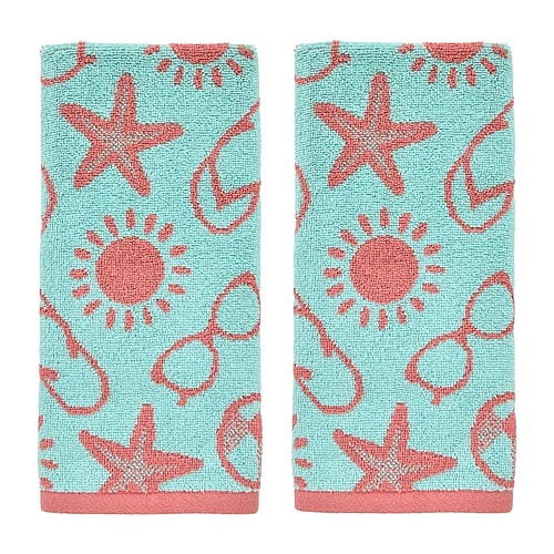 Click here for Saturday Knight Flip Flop Pop 2-pc. Hand Towel  On... prices