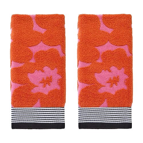 Click here for Skl Home Floral Grande Jacquard 2-Pc.Hand Towel Se... prices