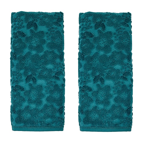 Click here for Saturday Knight Blossom Floral 2-pc. Hand Towel  O... prices