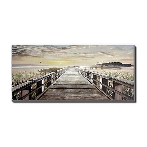 Click here for Streamline Art Boardwalk To The Sun 3d Oil Paintin... prices