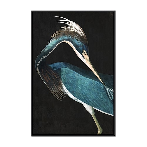 Click here for Streamline Art Majestic Blue Heron I Hand Embellis... prices