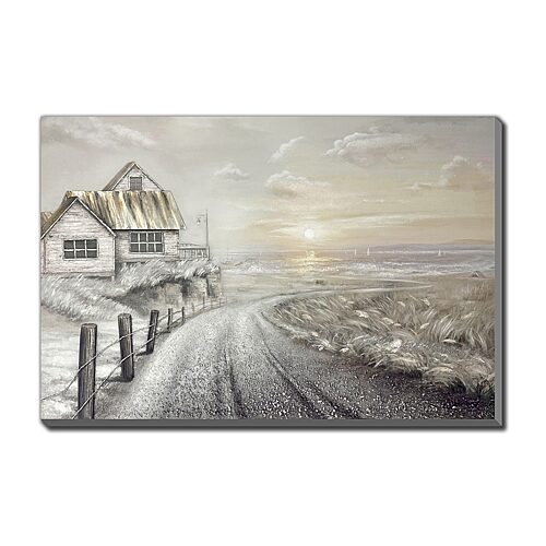 Click here for Streamline Art Road To Sunrise 3d Oil Painting Can... prices