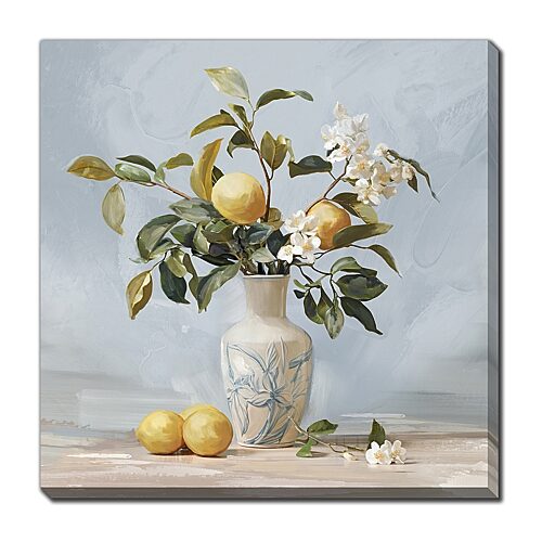Click here for Streamline Art Lemon Blossom I Hand Embellished Ca... prices
