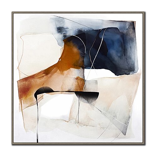 Click here for Streamline Art Geometric Musing Ii Hand Embellishe... prices