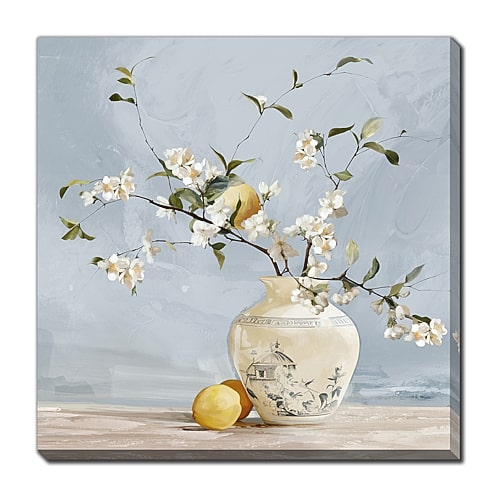 Click here for Streamline Art Lemon Blossom Ii Hand Embellished C... prices