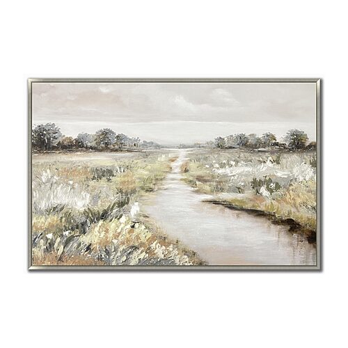 Click here for Streamline Art Quiet Meadow Hand Embellished Canva... prices