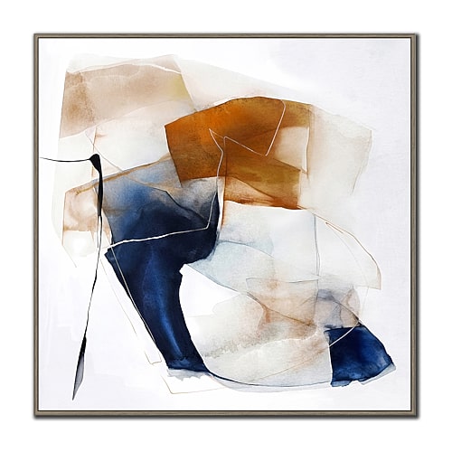 Click here for Streamline Art Geometric Musing I Hand Embellished... prices