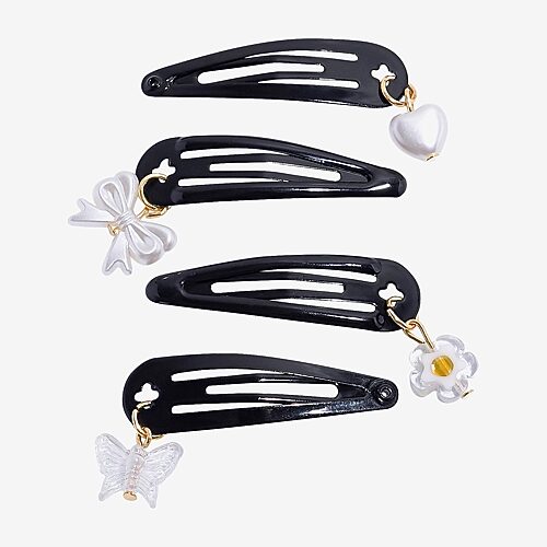 Click here for Arizona 4-pc. Hair Clip  One Size  Black prices
