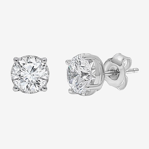 Click here for ( I/SI2 ) 2 CT. T.W. Lab-Grown Diamond Sterling Si... prices
