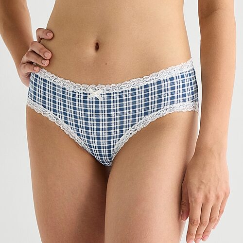 Click here for Arizona Body Cotton with Lace Hipster  Xx-large  B... prices