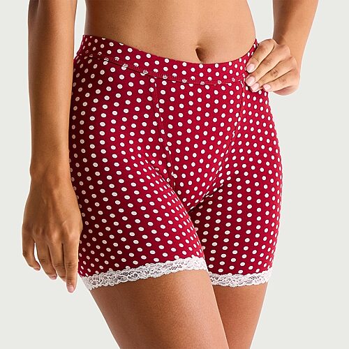 Click here for Arizona Body Cotton Boxer Briefs with Lace Trim  X... prices