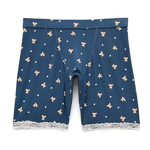 Click here for Arizona Body Cotton Boxer Briefs with Lace Trim  S... prices