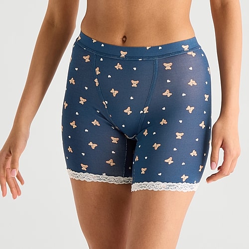Click here for Arizona Body Cotton Boxer Briefs with Lace Trim  X... prices