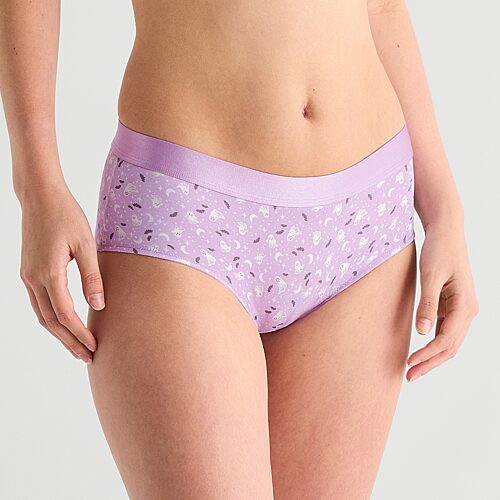 Click here for Arizona Body Cotton Elastic Waist Hipster Panty  M... prices