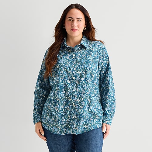 Click here for St. Johns Bay Womens Plus Easy-on + Easy-off Cuffe... prices