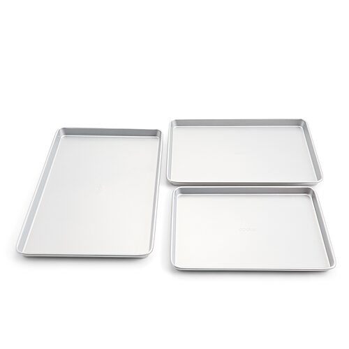 Click here for Cooks Carbon Steel 3-pc. Non-Stick Cookie Sheet Se... prices