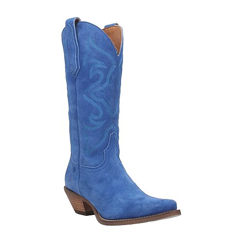 Click here for Dingo Womens Out West Stacked Heel Cowboy Boots  9... prices
