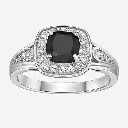 Click here for Womens Genuine Black Onyx Sterling Silver Cushion... prices