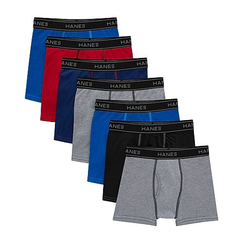 Click here for Hanes Little & Big Boys 5+2 Bonus Pack Boxer Brief... prices