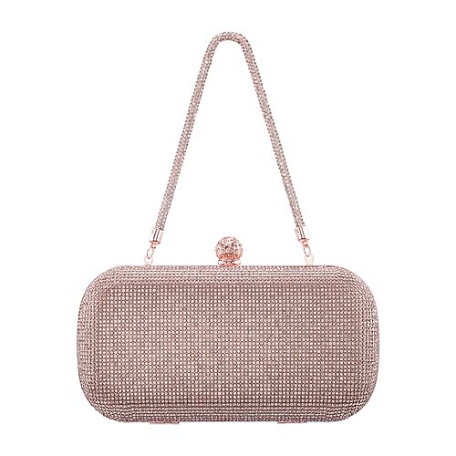 Click here for N By Nina Crysal Minaudiere With Crystal Cording E... prices