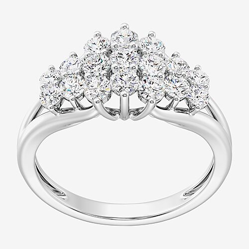 Click here for Womens 1 CT. T.W. Lab Grown White Diamond Sterling... prices