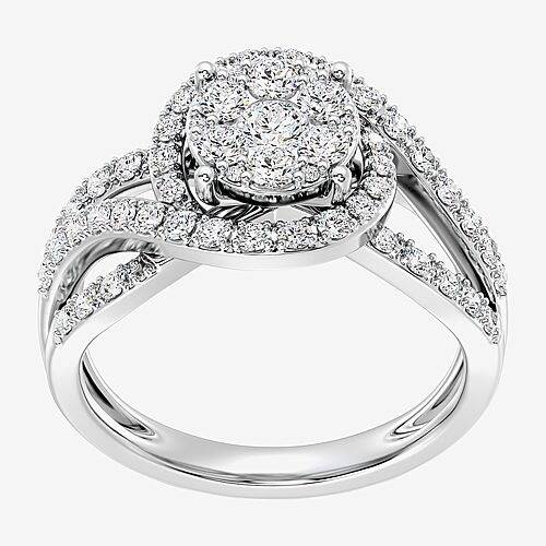 Click here for Womens 1 CT. T.W. Lab Grown White Diamond Sterling... prices
