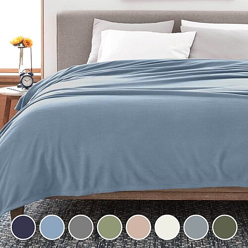 Click here for Martex Super Soft Fleece Blanket  One Size  Blue prices