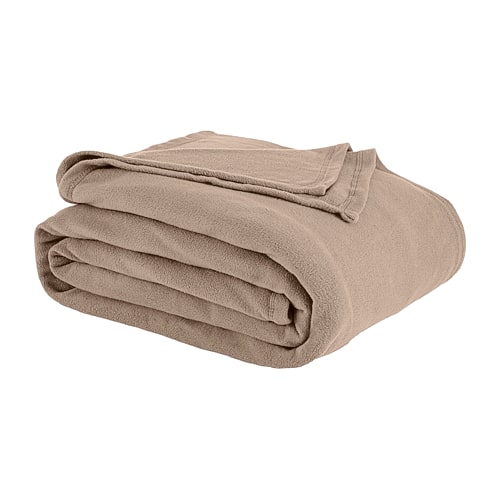 Click here for Vellux Fleece Blanket  One Size  Brown prices
