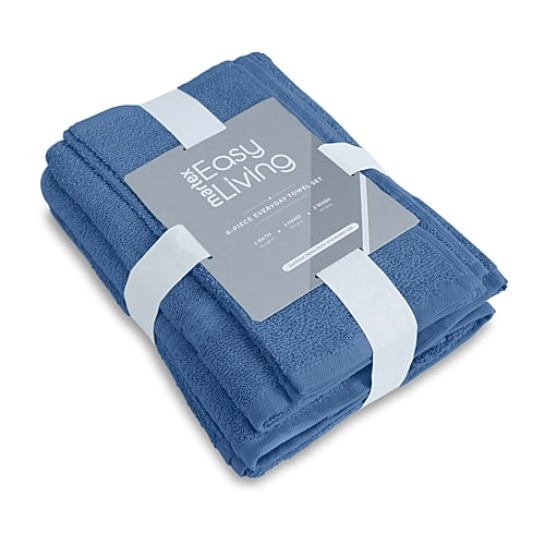 Click here for Martex Everyday 6-pc. Bath Towel Set  One Size  Bl... prices