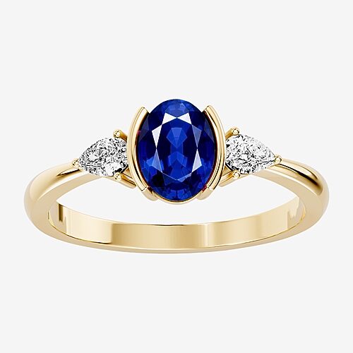 Click here for 1/5 CT. T.W. Lab-Grownd Diamond and Genuine Gemsto... prices