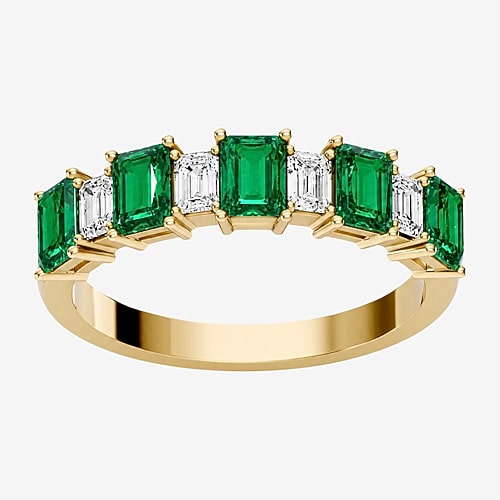 Click here for 3/8 CT. T.W. Lab-Grown Diamond and Genuine Gemston... prices