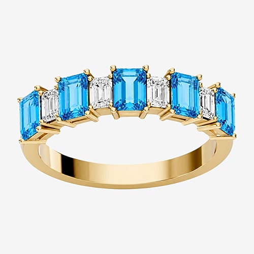 Click here for 3/8 CT. T.W. Lab-Grown Diamond and Genuine Gemston... prices