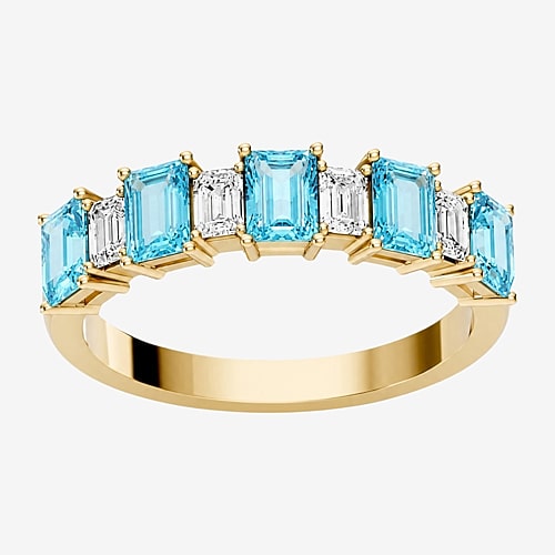 Click here for 3/8 CT. T.W. Lab-Grown Diamond and Genuine Gemston... prices