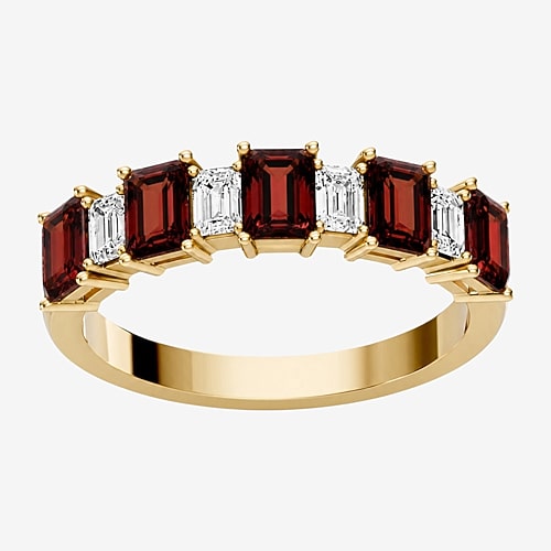 Click here for 3/8 CT. T.W. Lab-Grown Diamond and Genuine Gemston... prices