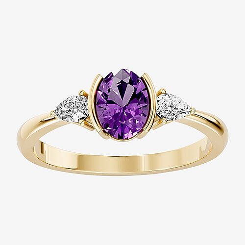 Click here for 1/5 CT. T.W. Lab-Grownd Diamond and Genuine Gemsto... prices