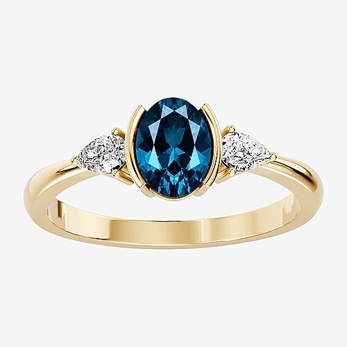 Click here for 1/5 CT. T.W. Lab-Grownd Diamond and Genuine Gemsto... prices