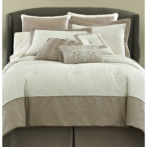 Click here for Vue Bensonhurst 4-pc. Comforter Set  One Size  Whi... prices