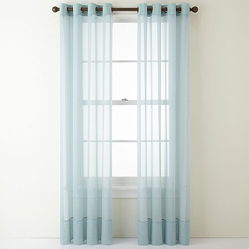 Click here for Home Expressions Lisette Grommet Top Sheer Single... prices