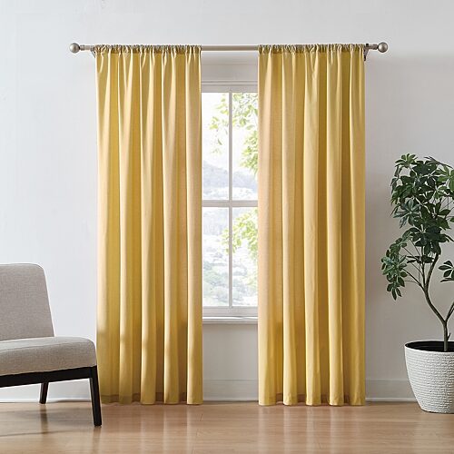 Click here for Brooklyn Loom Cotton Solid Rod Pocket Light-Filter... prices