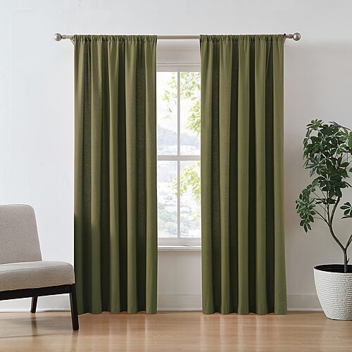Click here for Brooklyn Loom Cotton Solid Rod Pocket Light-Filter... prices
