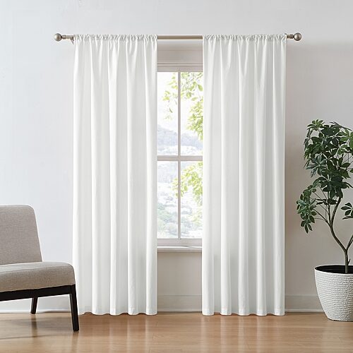 Click here for Brooklyn Loom Cotton Solid Rod Pocket Light-Filter... prices