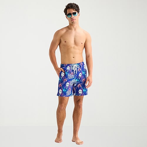 Click here for Trunks Mens 7 Swim Trunks  Small  Blue prices